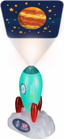 National Geographic space rocket slide projector and night light ...